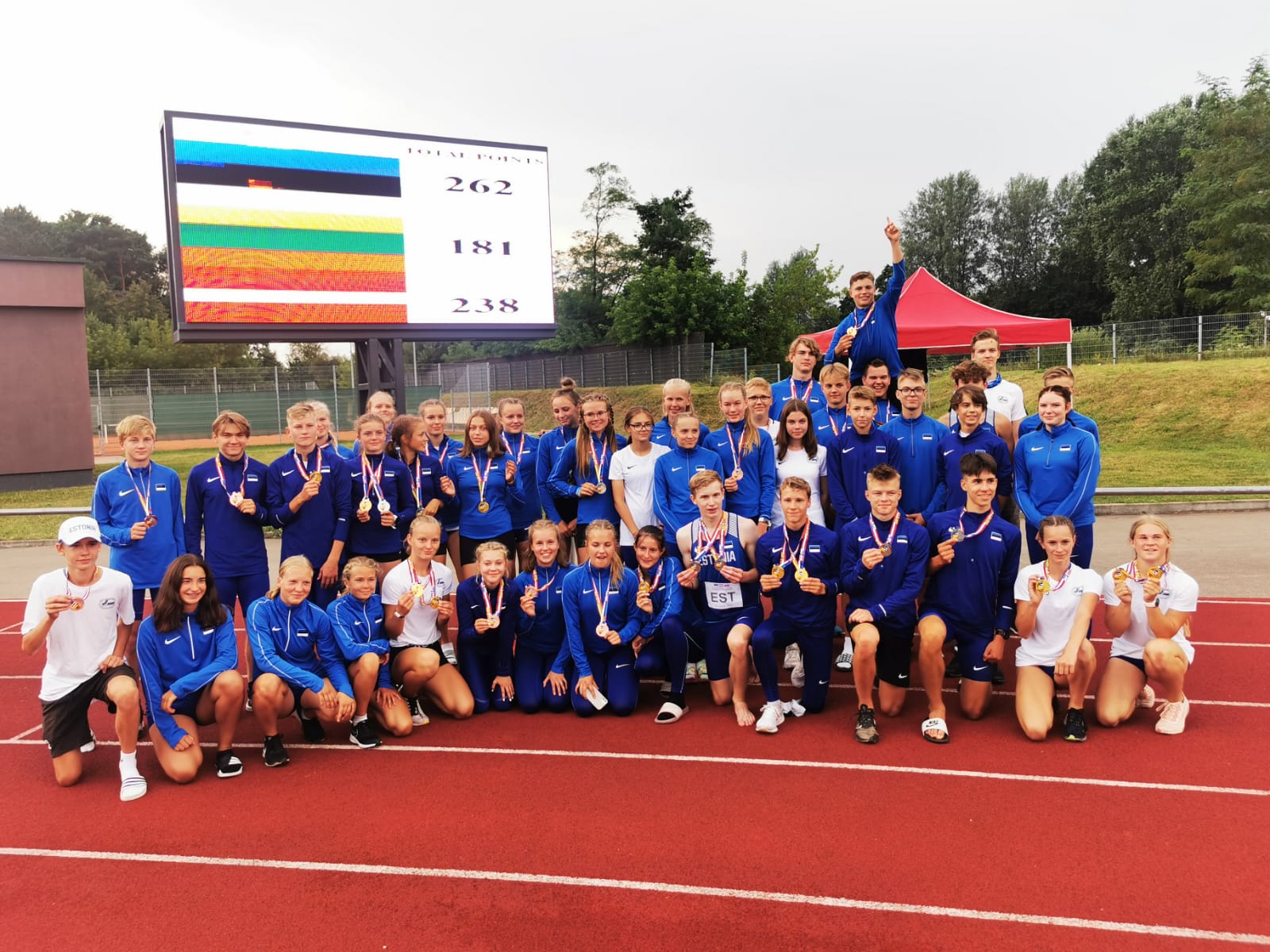Eesti noortekoondis võitis U16 Balti võistkondlikud meistrivõistlused ...